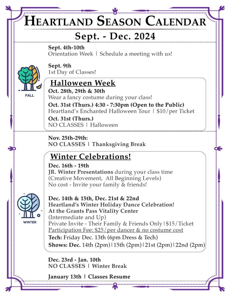 Heartland Classes 2024-2025 – GP Vitality